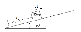 Solved If a 30 kg object moves upward with an initial | Chegg.com