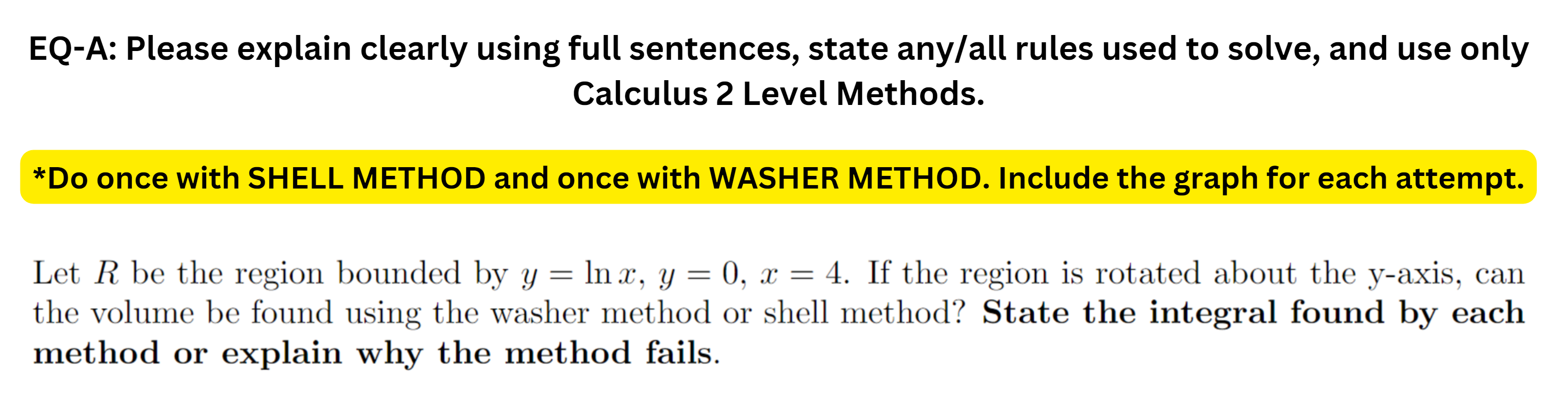 Solved EQ-A: Please explain clearly using full sentences, | Chegg.com