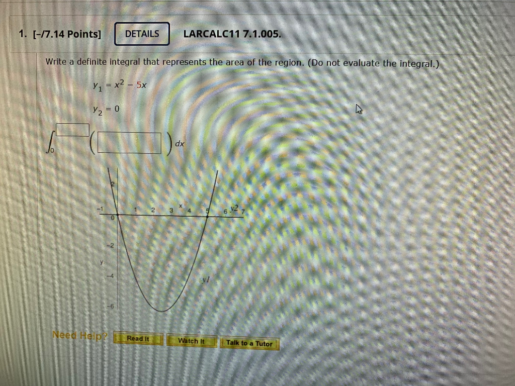 Solved 1. [-17.14 Points] DETAILS LARCALC11 7.1.005. Write a | Chegg.com