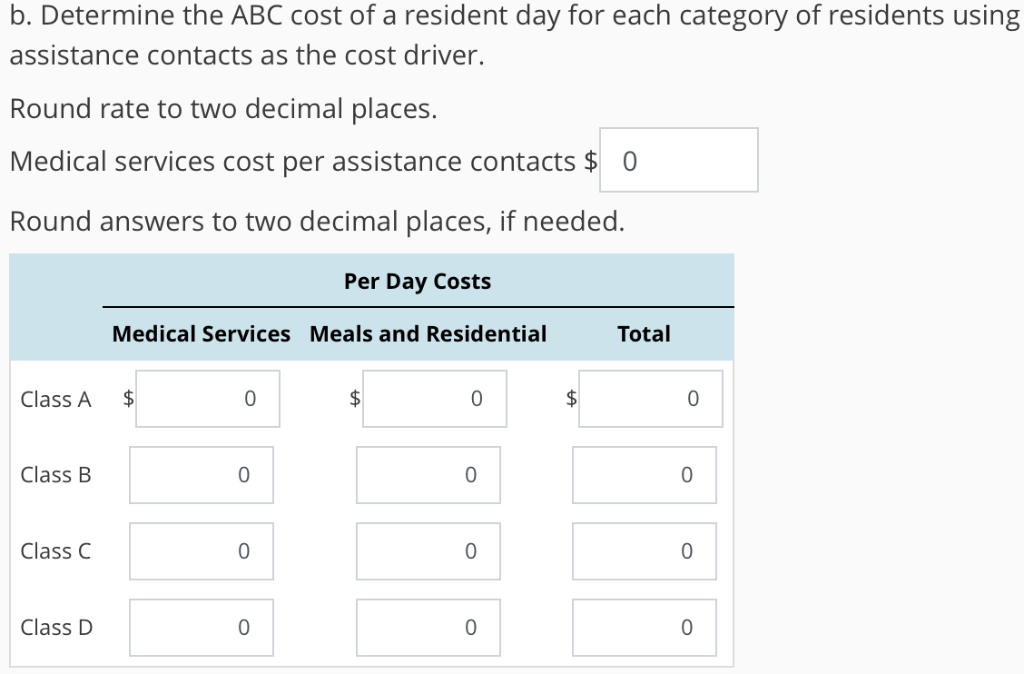Solved ABC-A Service Application Grand Haven is a senior | Chegg.com