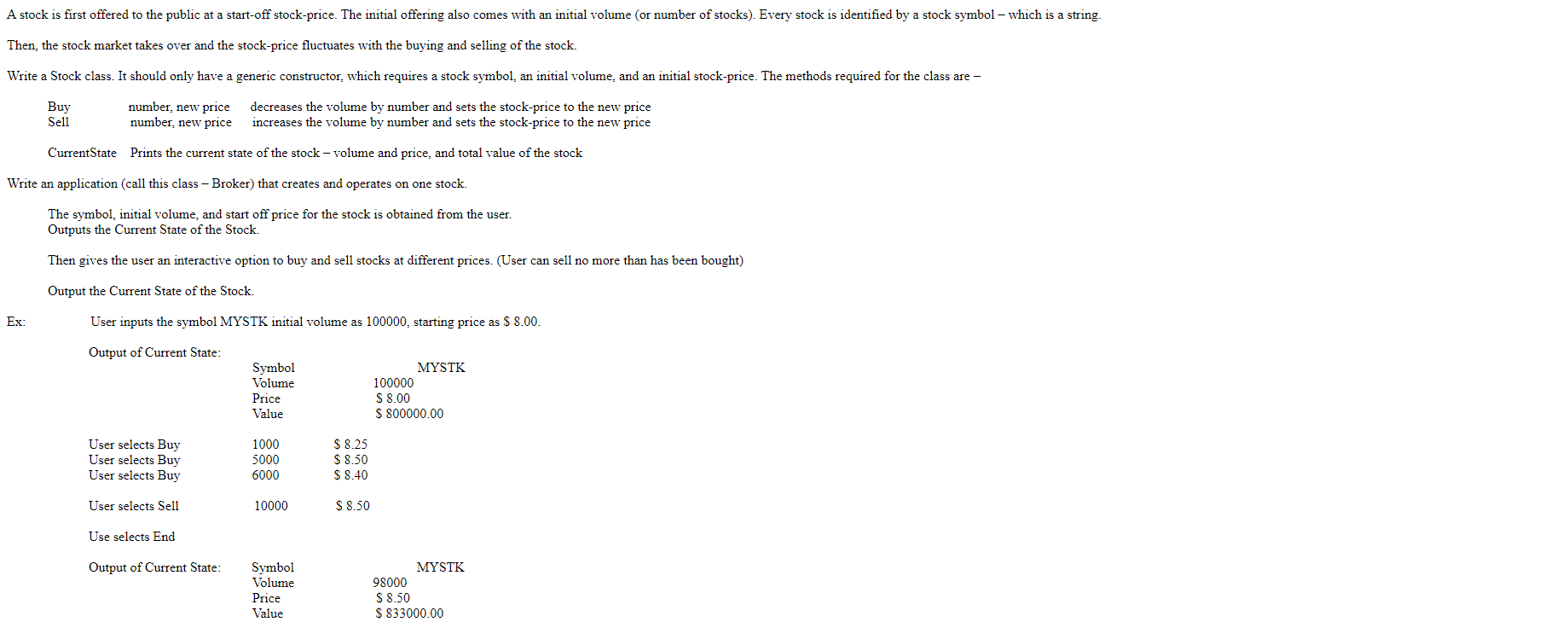 Solved Using Java ONLY, no SQL or anything else. Store all | Chegg.com