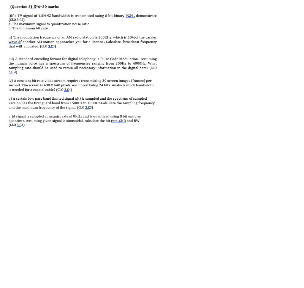 solved-question-3-5-6-30-marks-i-if-a-tv-signal-of-4-5mhz-chegg