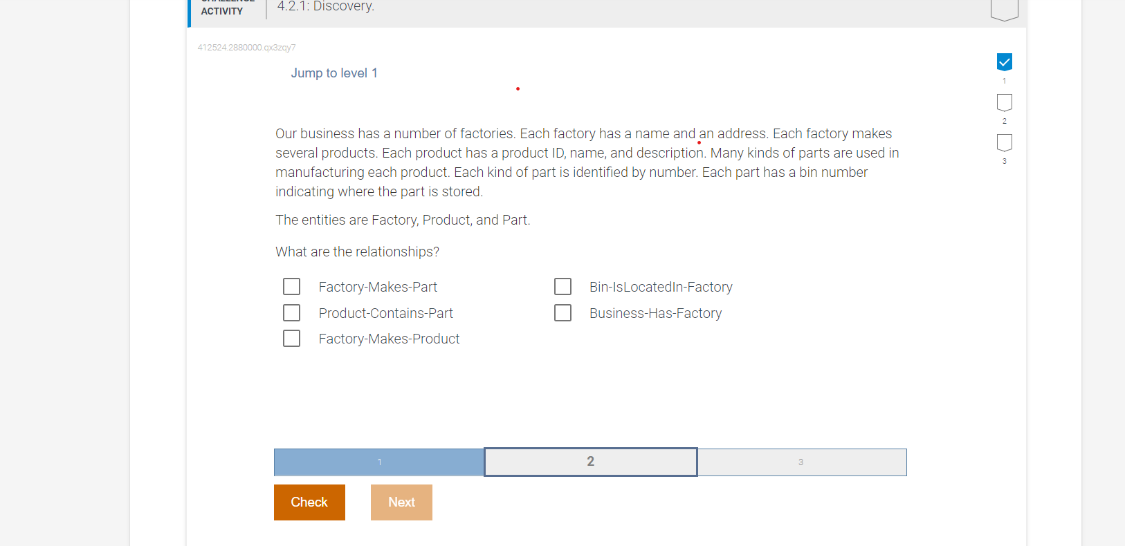 Solved Our business has a number of factories. Each factory | Chegg.com