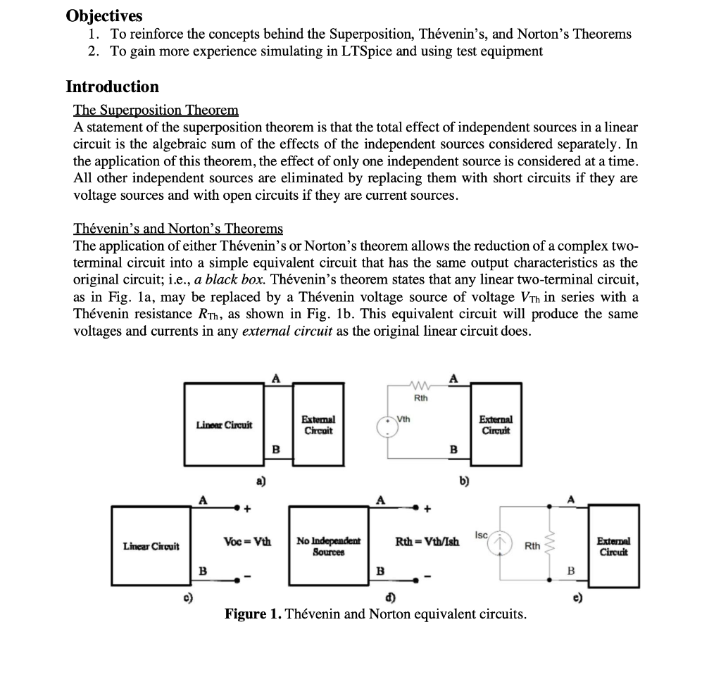 Solved I need help with my pre-lab please use LTSpice for | Chegg.com