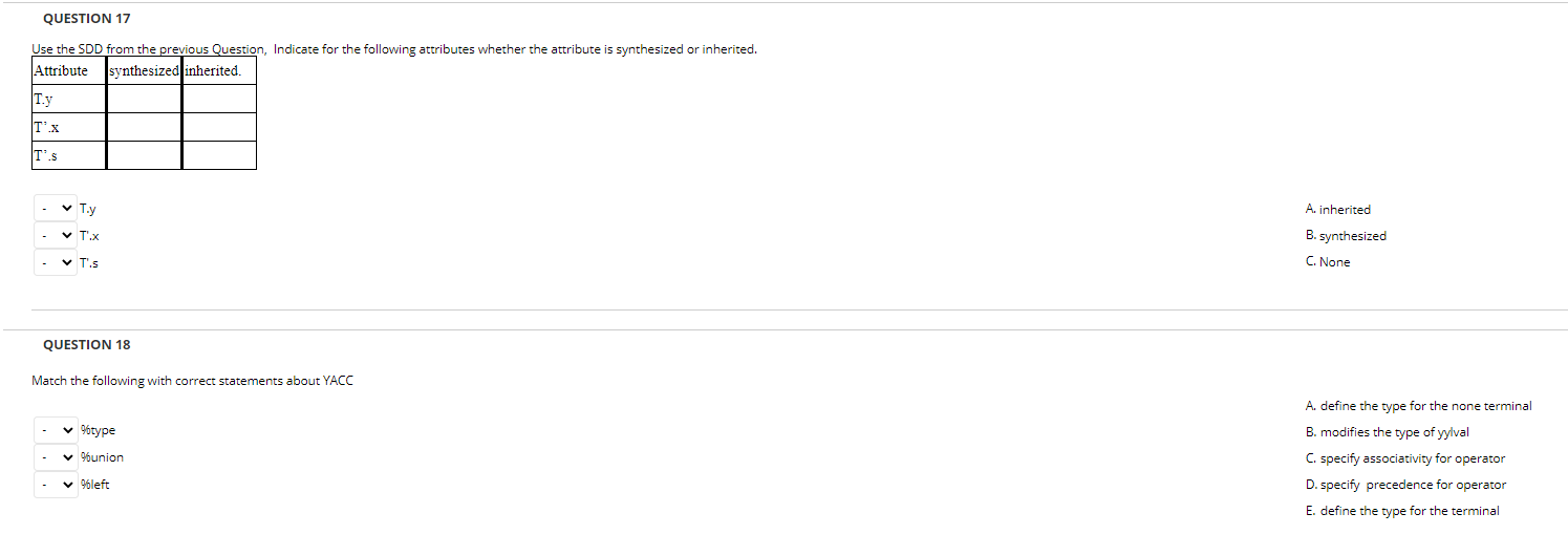 Solved Given the following SDD, and the parse Tree for 3^2 | Chegg.com