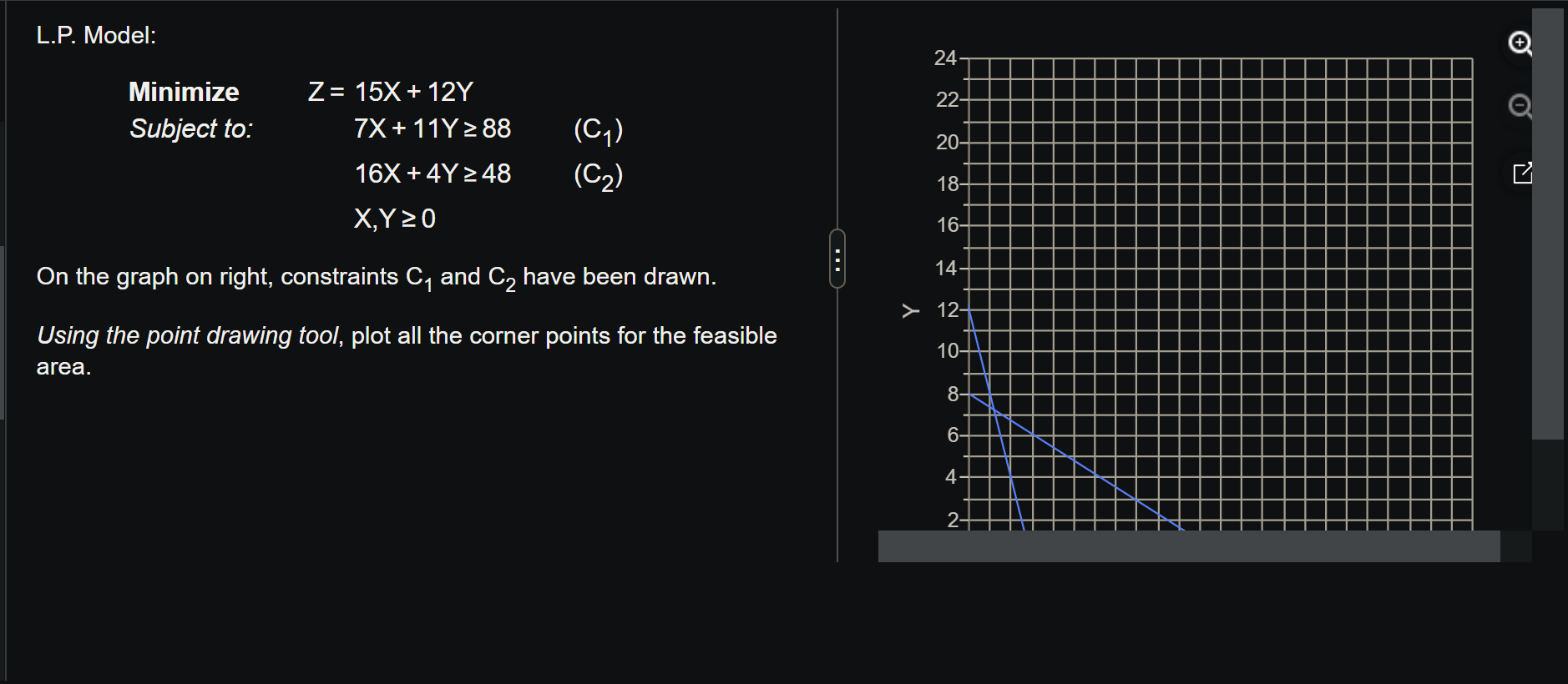 Solved L.P. Model: Minimize Subject to: | Chegg.com