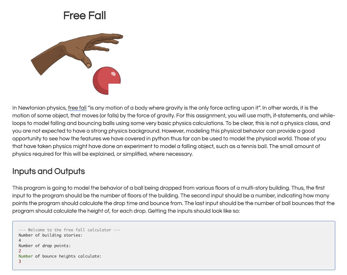 Solved Free Fall In Newtonian physics, free fall "is any | Chegg.com