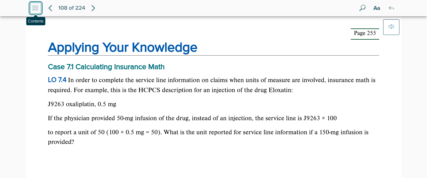 Solved 50) Applying Your Knowledge Case 14.1 Calculating | Chegg.com
