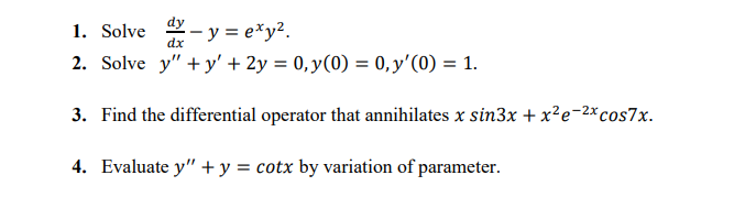 Solved a problems from A first course in differential | Chegg.com