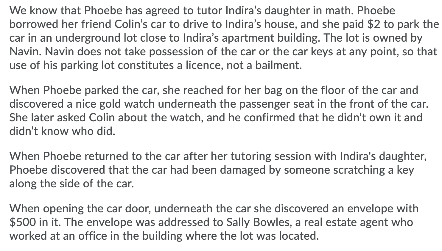 Solved Assume Phoebe makes no effort to find sally and the | Chegg.com
