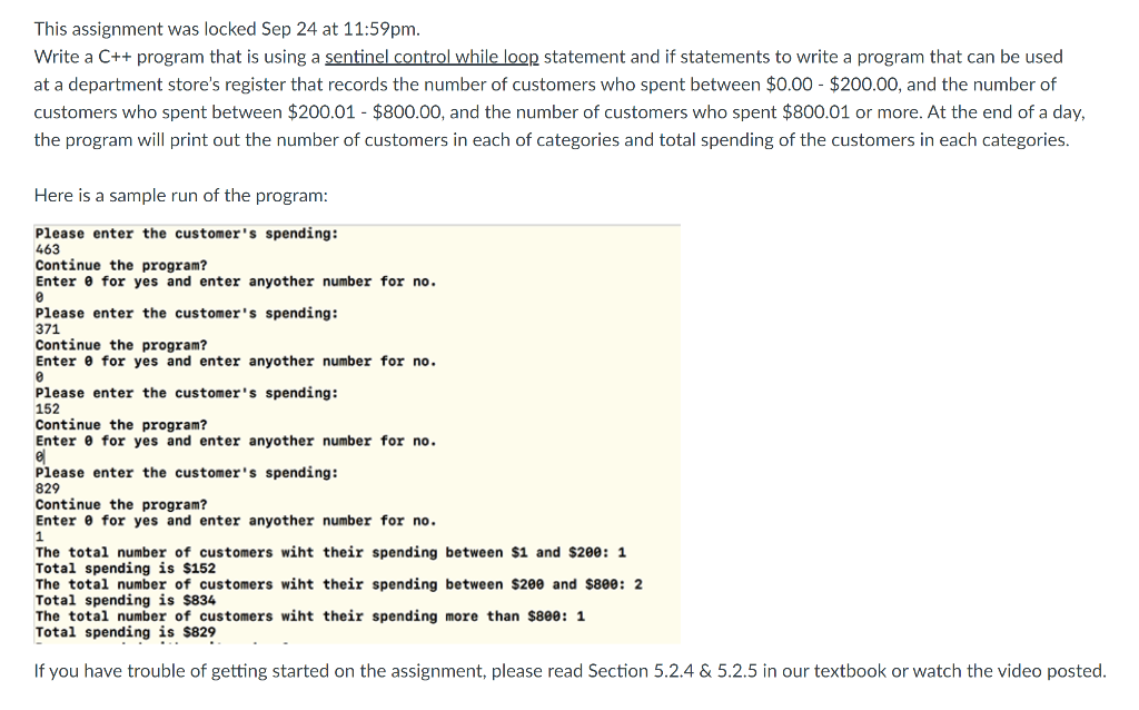 Solved This assignment was locked Sep 24 at 11:59pm. Write a | Chegg.com