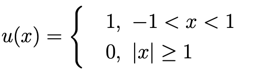 Solved u(x)={1,−1 | Chegg.com