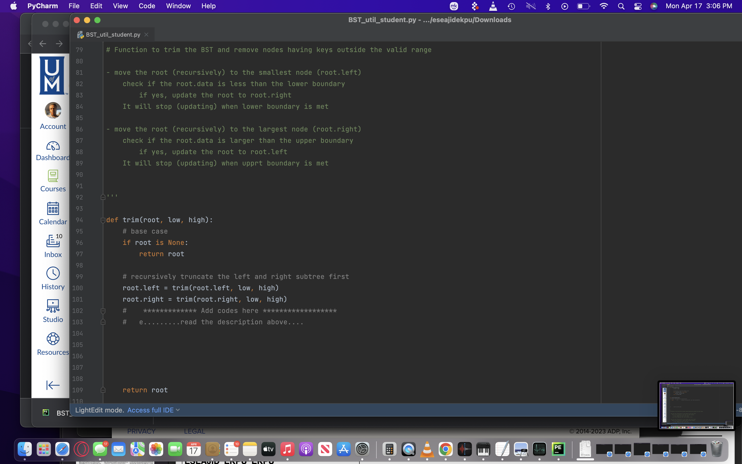 Solved Modify the search_element(self, elem, count) function | Chegg.com