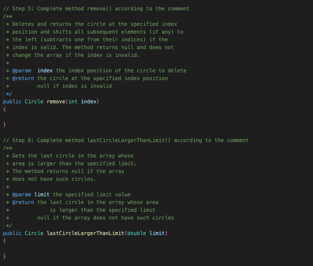 Solved Tester Public Class Circle Private Double 