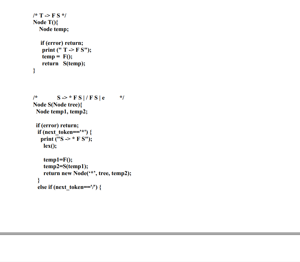 Now, we are going to generate an abstract syntax tree | Chegg.com