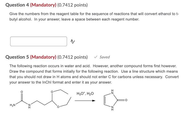 Solved Description 1. HNO3, H2SO4 2. PCC 3. Na2Cr2O7, H2S04 | Chegg.com