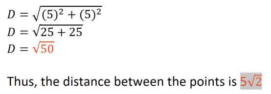 Solved Can you remind me how square root of 50 became 5 | Chegg.com