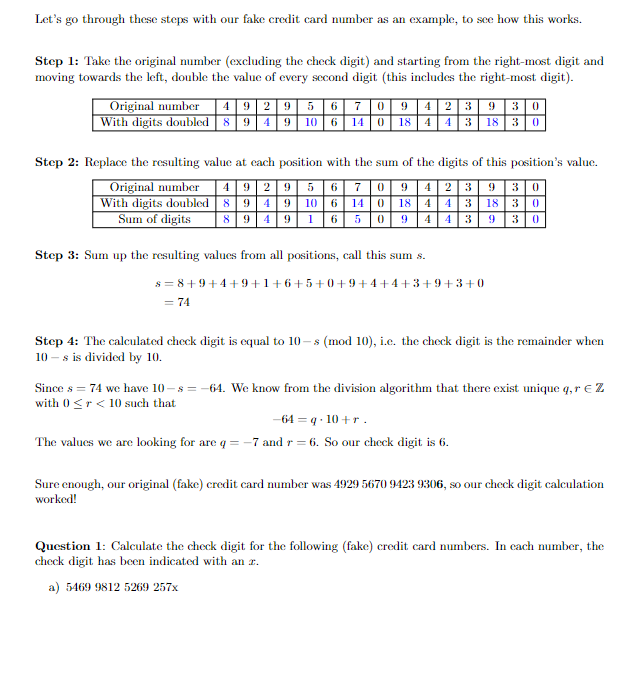 Solved Setting Numbers are used for identification in all | Chegg.com