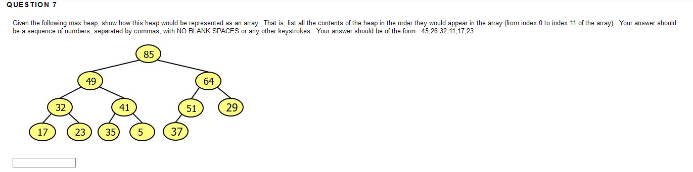 Solved QUESTION 1 Consider the following binary tree. Does | Chegg.com