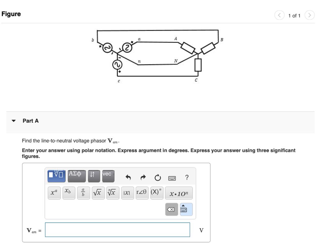 Solved A balanced positive-sequence wye-connected 60−Hz | Chegg.com