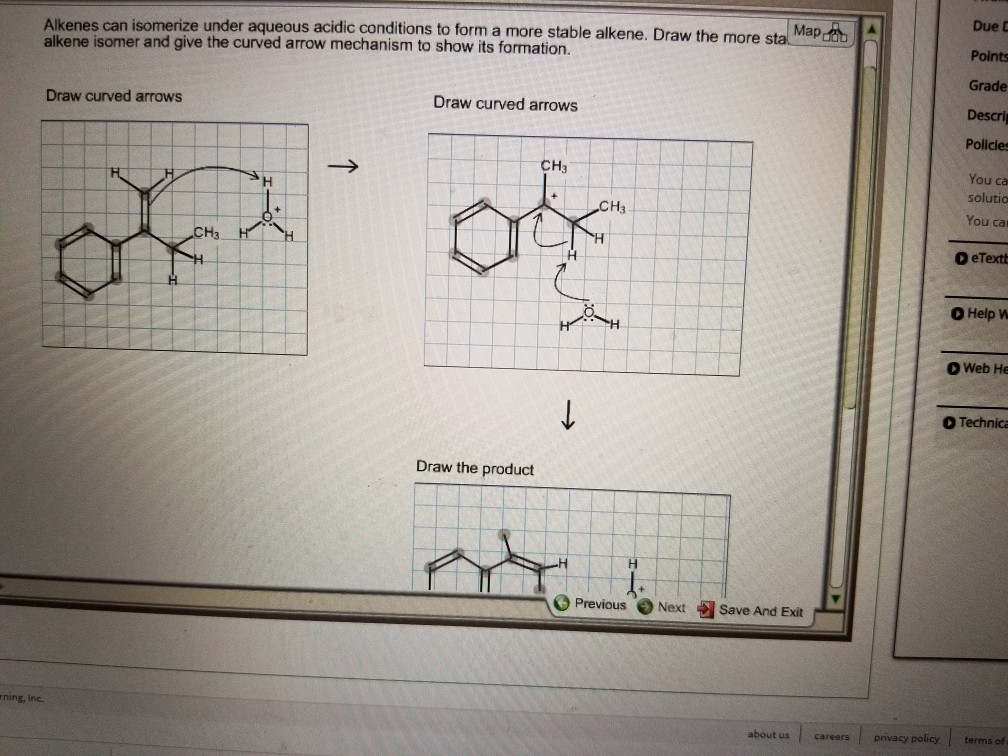 Solved Alkenes can isomerize under aqueous acidic conditions | Chegg.com