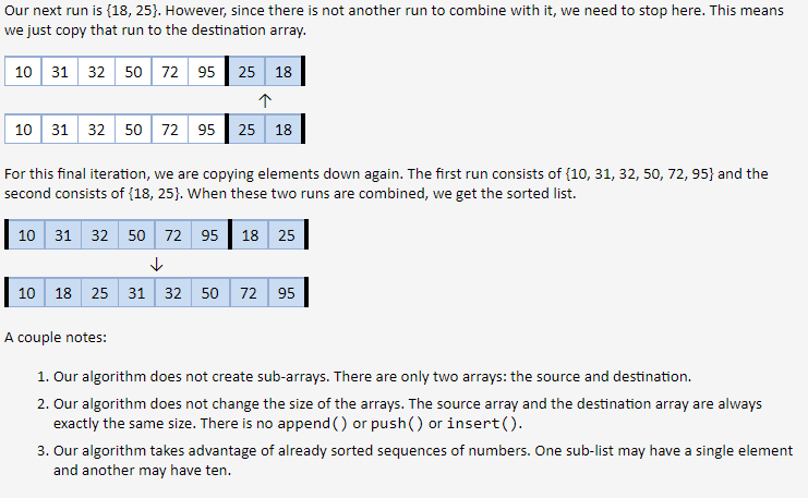 Solved Example Consider the following array to be sorted: 31 | Chegg.com