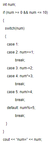 Solved int num; if (num >= 0 && num