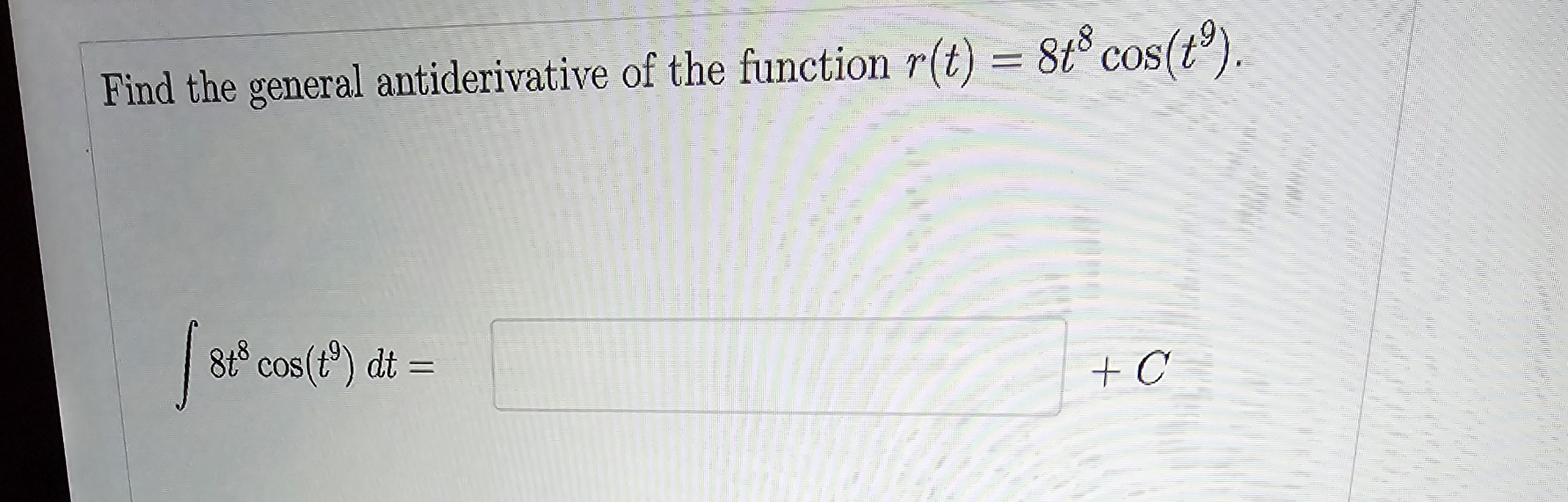 Solved Find The General Antiderivative Of The Function