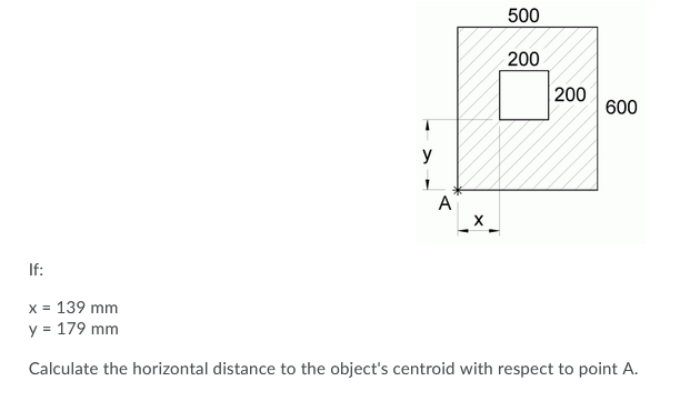 Solved Calculate the VERTICAL and HORIZONTAL distance to the | Chegg.com
