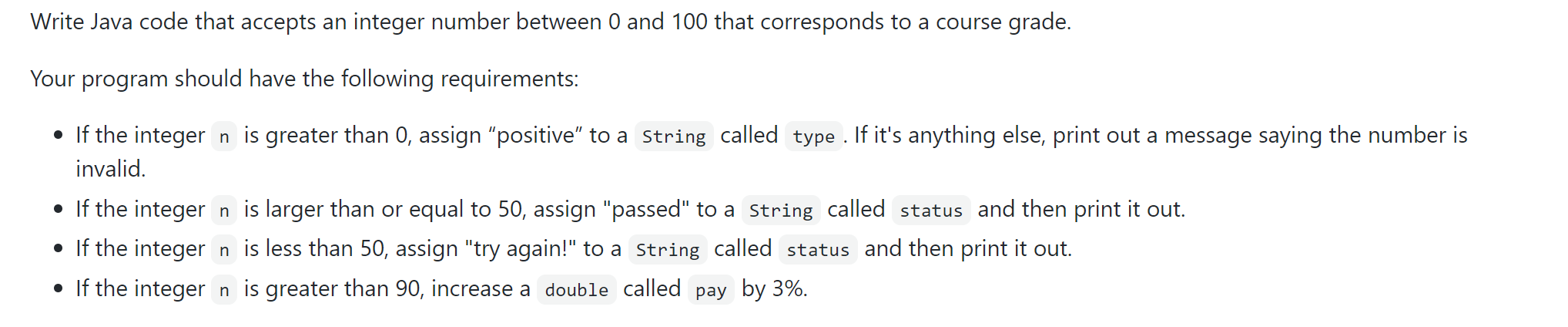 Solved Write Java code that accepts an integer number | Chegg.com
