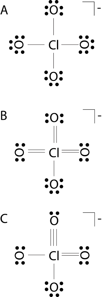 Consider the following structures for CIO-4 . Which | Chegg.com