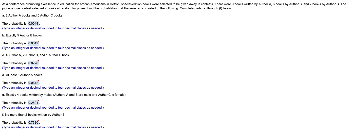 Solved i got the right answer for the only #a, so what i | Chegg.com