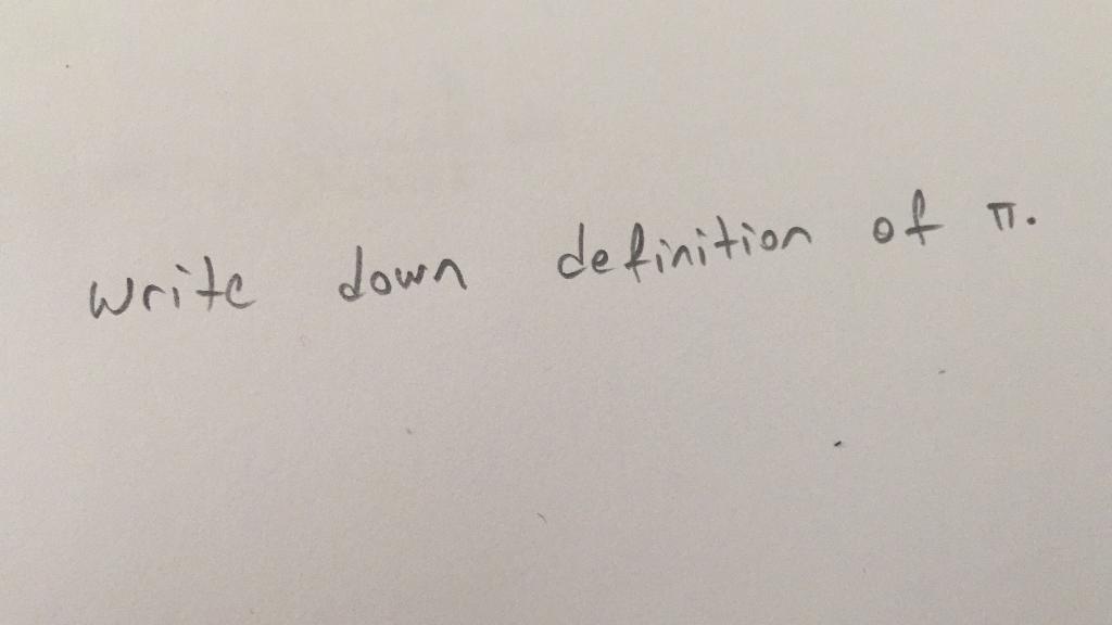 Solved T. write down definition of | Chegg.com