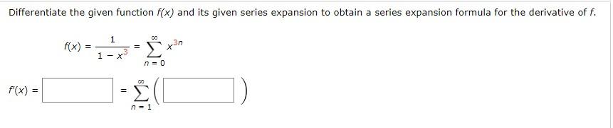 Solved Differentiate the given function f(x) and its given | Chegg.com