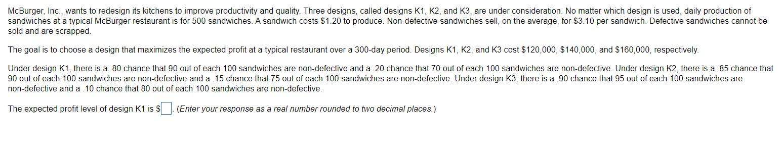 Solved sold and are scrapped. non-defective and a 10 chance | Chegg.com