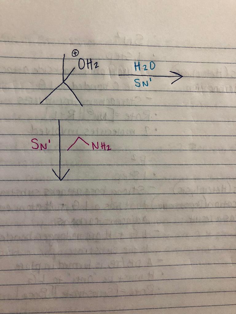 Solved Both reactions proceed by SN1 mechanisms. Please draw | Chegg.com