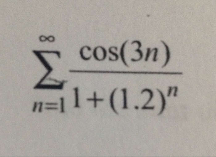 Solved cos(3n) | Chegg.com
