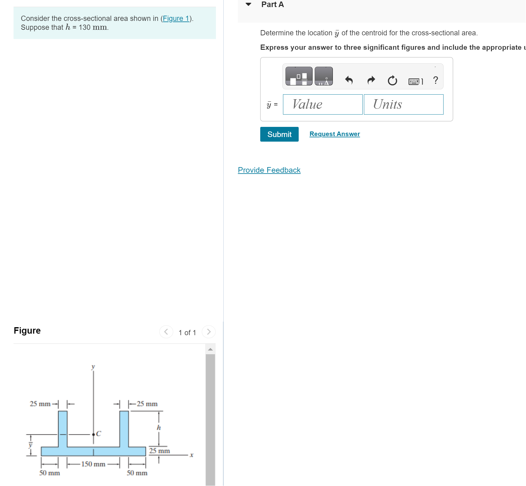 Solved Consider the cross-sectional area shown in (Figure | Chegg.com