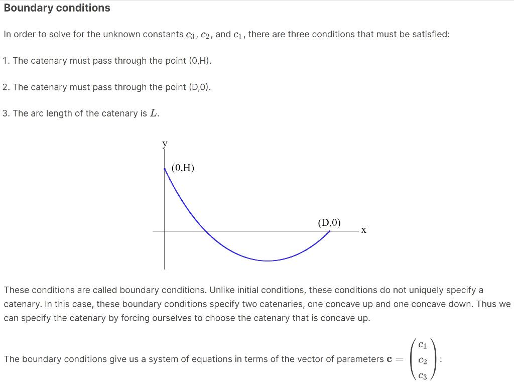 Solved Matlab, Fit the hanging cable with a catenary, write | Chegg.com