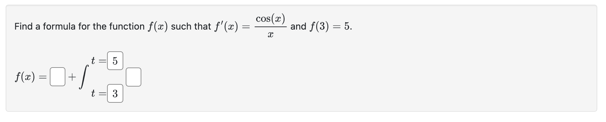 Solved Find a formula for the function f(x) ﻿such that | Chegg.com