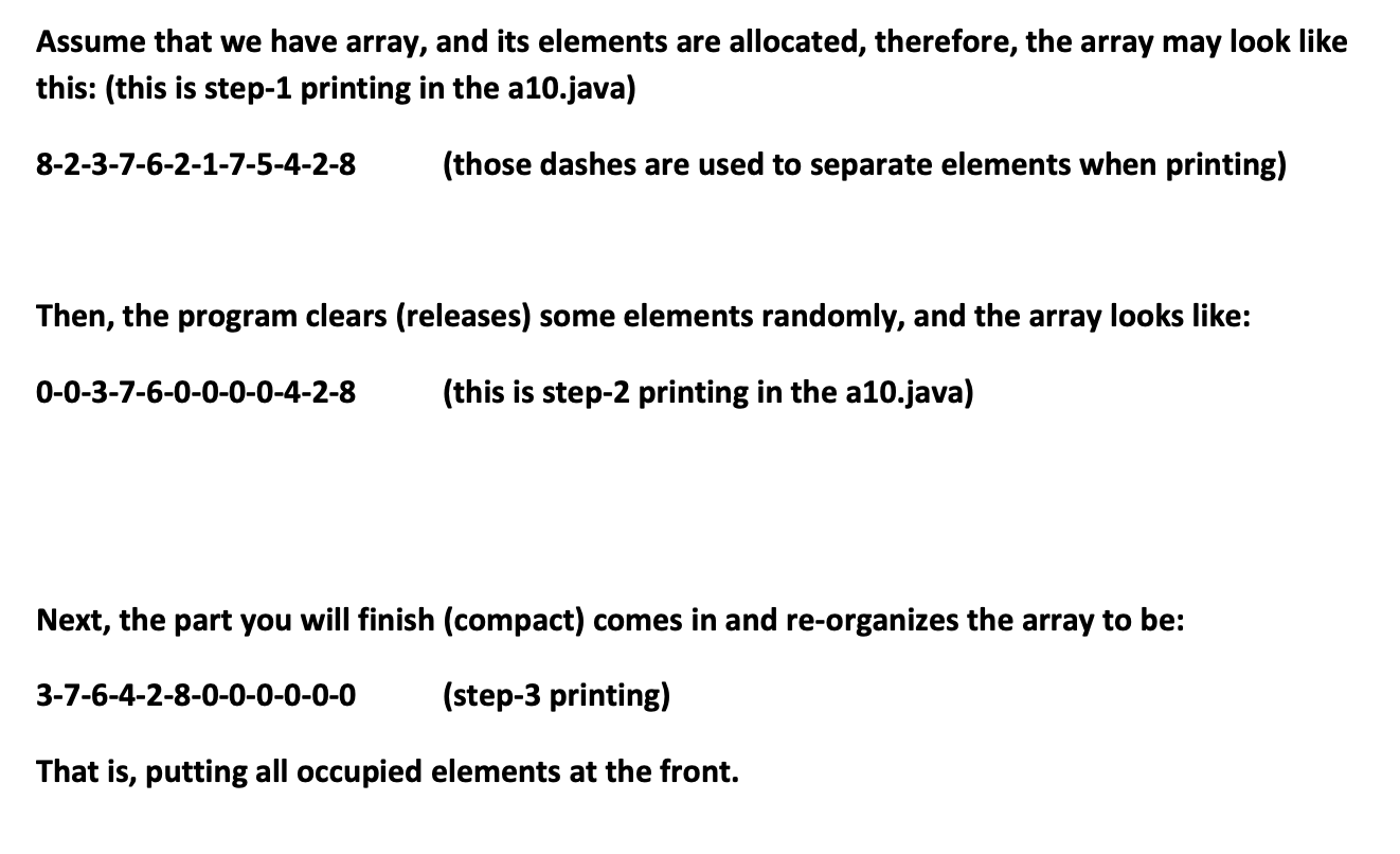 Solved (20 pts) Simulate the Java Garbage Collection | Chegg.com