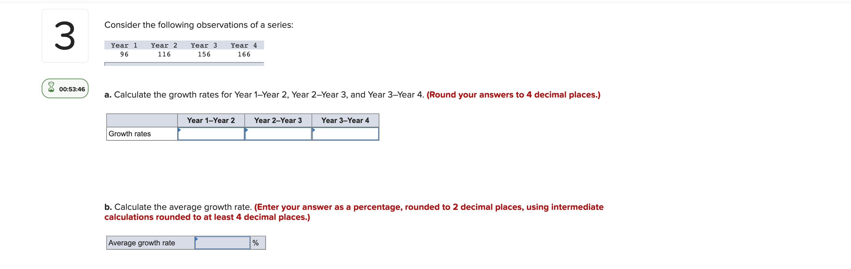 Solved 1.) The returns from an investment are 1% in Year 1, | Chegg.com