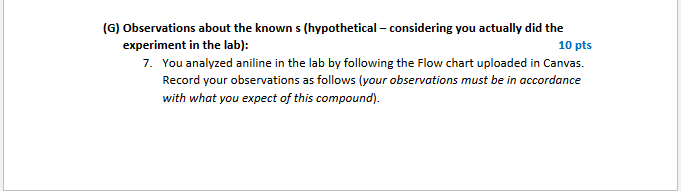 Solved (G) Observations about the known s (hypothetical - | Chegg.com