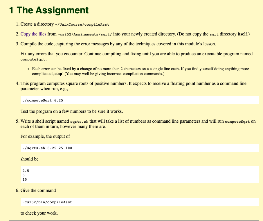 Solved I need help with this all steps. I am using emacs Do | Chegg.com