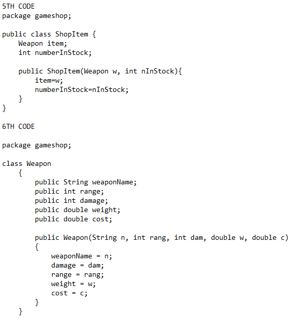 ASSIGNMENT The weapons are presently stored using a | Chegg.com