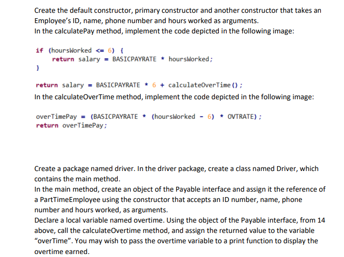 Solved Create a package named domain. In the domain package, | Chegg.com