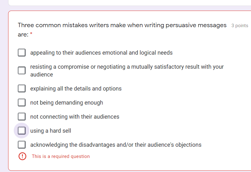Solved Section 2 Read through the following message and then | Chegg.com