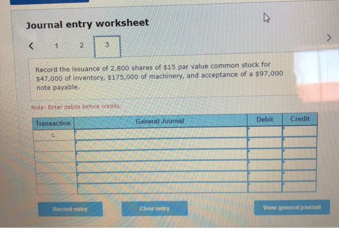 Solved QS 13-5 Issuance of common stock LO P Prepare the | Chegg.com