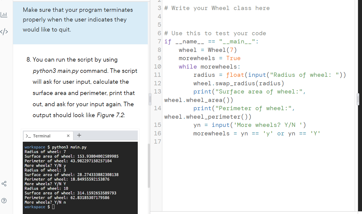 Solved Lab Activity 7.3: Defining Methods in a Class- The | Chegg.com