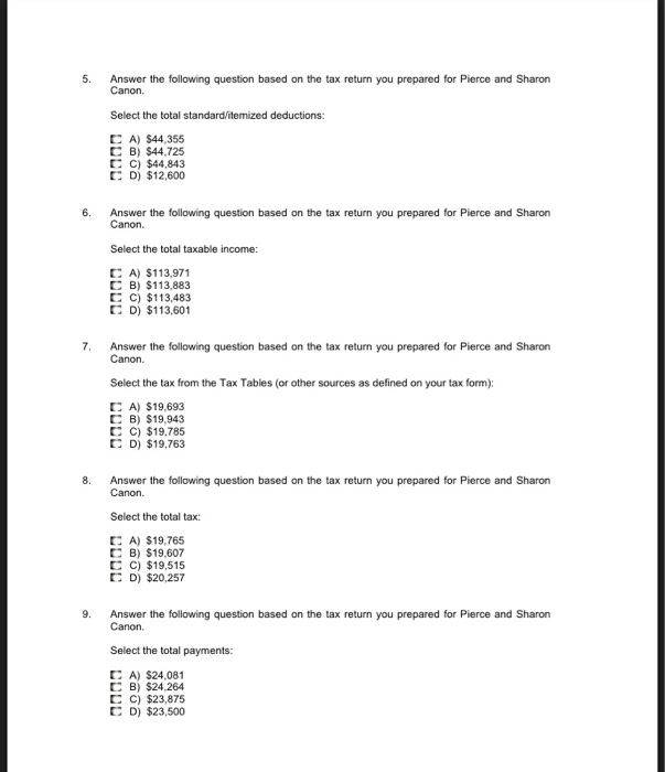 Solved Pierce (age 40, DOB: 9/18/76, SSN 219-00-1440) and | Chegg.com